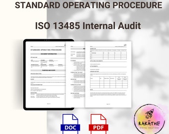 Standard Operating Procedure Competence Assessment-safety - Etsy