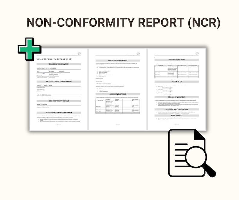 Standard Operating Procedure Control of Non-conforming Products I SOP I ...
