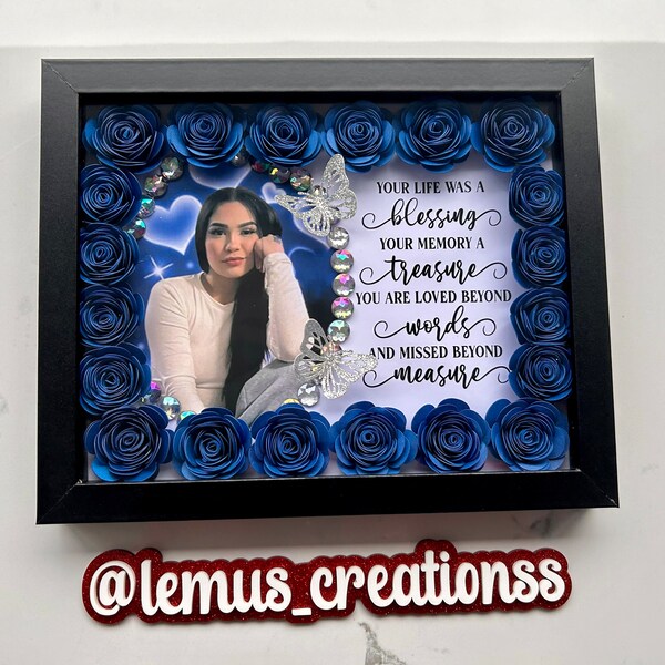 Shadow Box Memorial - Etsy