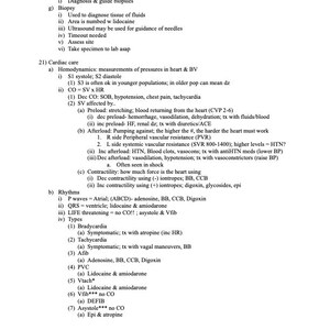 Pass NCLEX Easy 38 Pages LPN, RN Notes From Mark K Lectures & Uworld ...