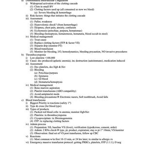 Pass NCLEX Easy 38 Pages LPN, RN Notes From Mark K Lectures & Uworld ...