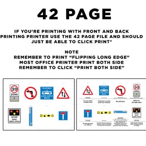 Road Sign Learning Road Signs Flash Cards Learning Cards UK Theory Test ...