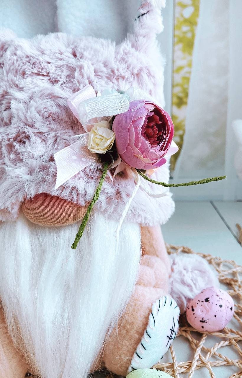 Bunny Gnome patroon, Easter Gnome naaipatroon, DIY kabouter tutorial ...