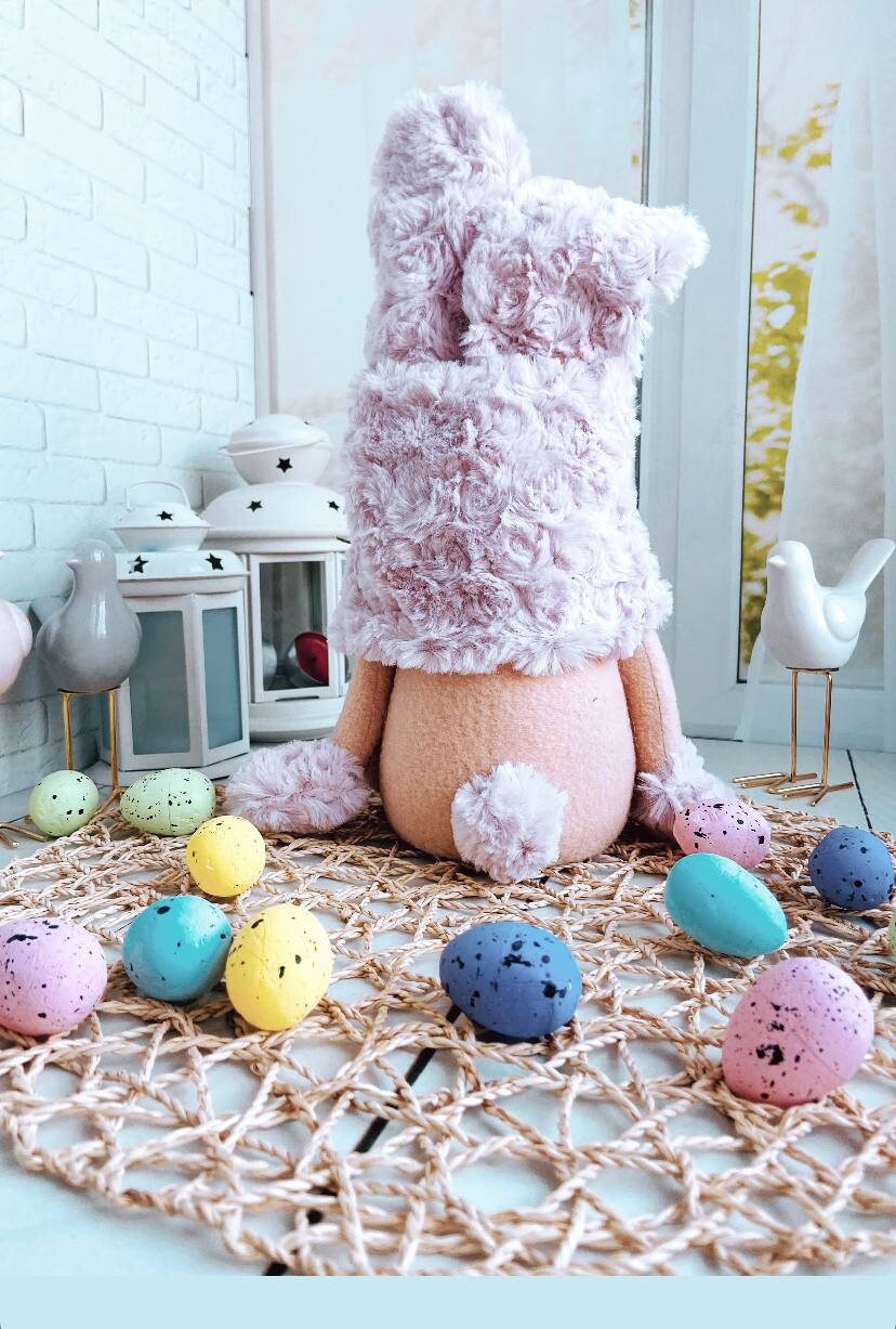 Bunny Gnome patroon, Easter Gnome naaipatroon, DIY kabouter tutorial ...