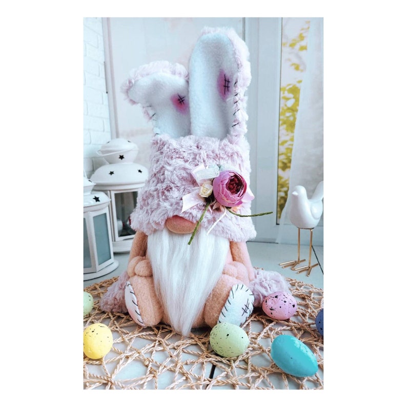 Bunny Gnome patroon, Easter Gnome naaipatroon, DIY kabouter tutorial ...