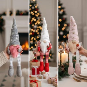 Christmas Gnome Sewing Pattern PDF, DIY Toy Tutorial, Scandinavian ...