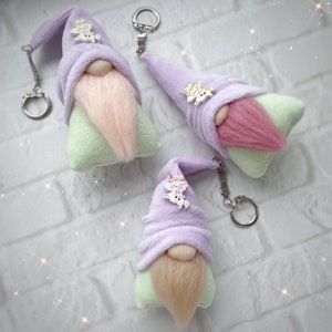 Gnome Pattern, Mini Gnome Keychain Pattern PDF, DIY Gnome Tutorial, Scandinavian Gnome PDF ...
