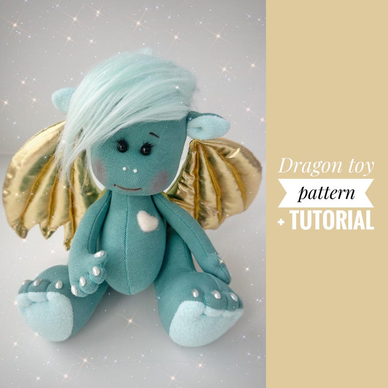 Dragon Sewing Pattern - Etsy