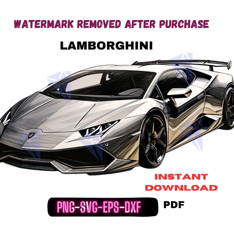 Lamborghini Vector - Etsy