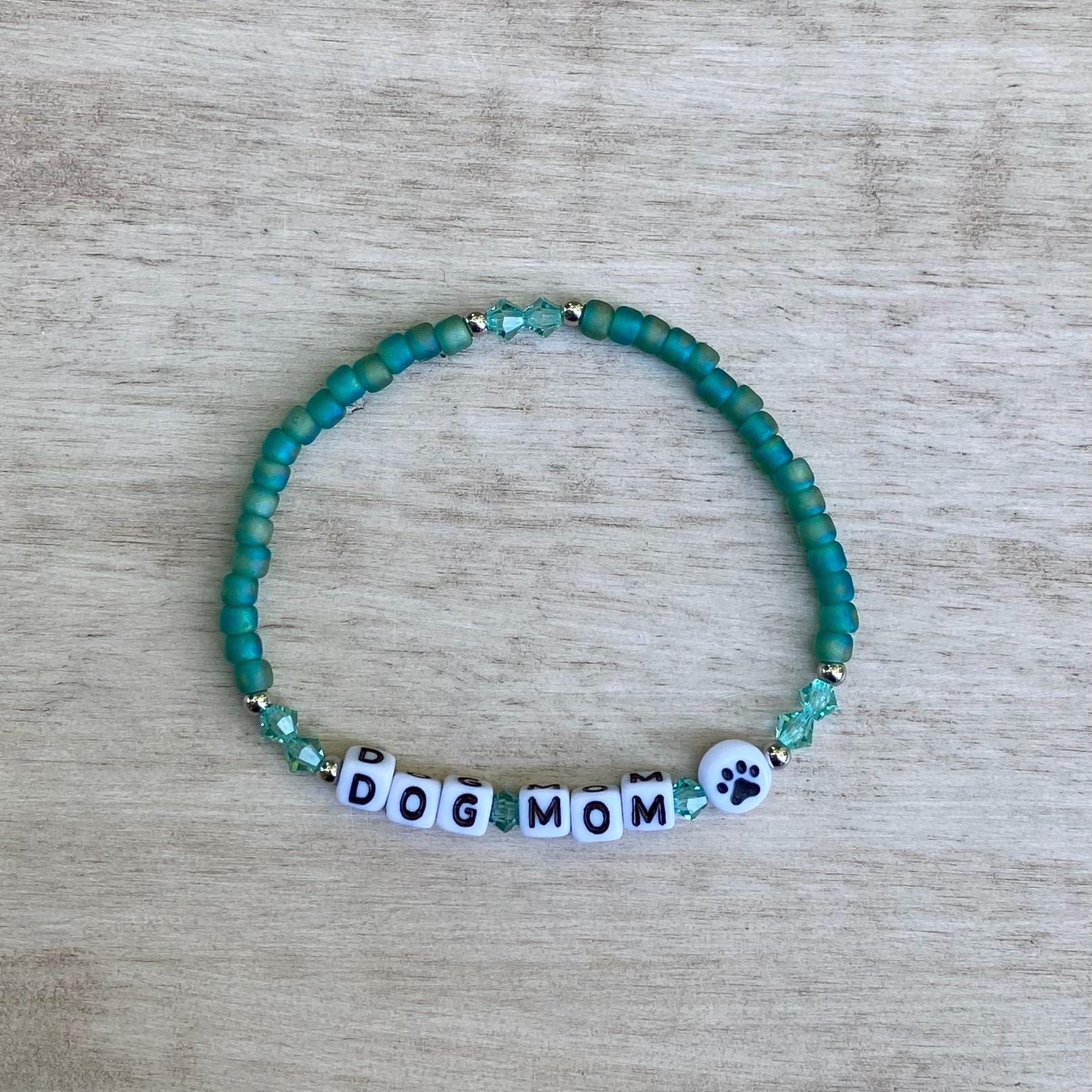 Custom Word Bracelet Personalized Word Bracelet Letter Bead Bracelet ...