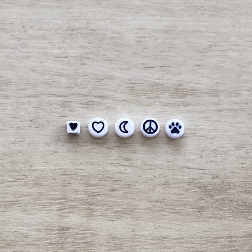 Custom Word Bracelet - Personalized Word Bracelet - Letter Bead ...