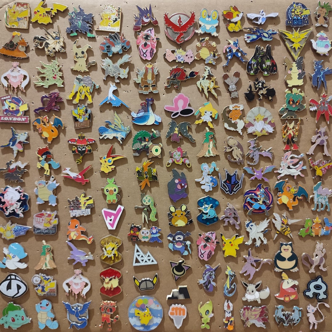 Officially Licensed Nintendo Pokemon Enamel Pins You Choose Etsy