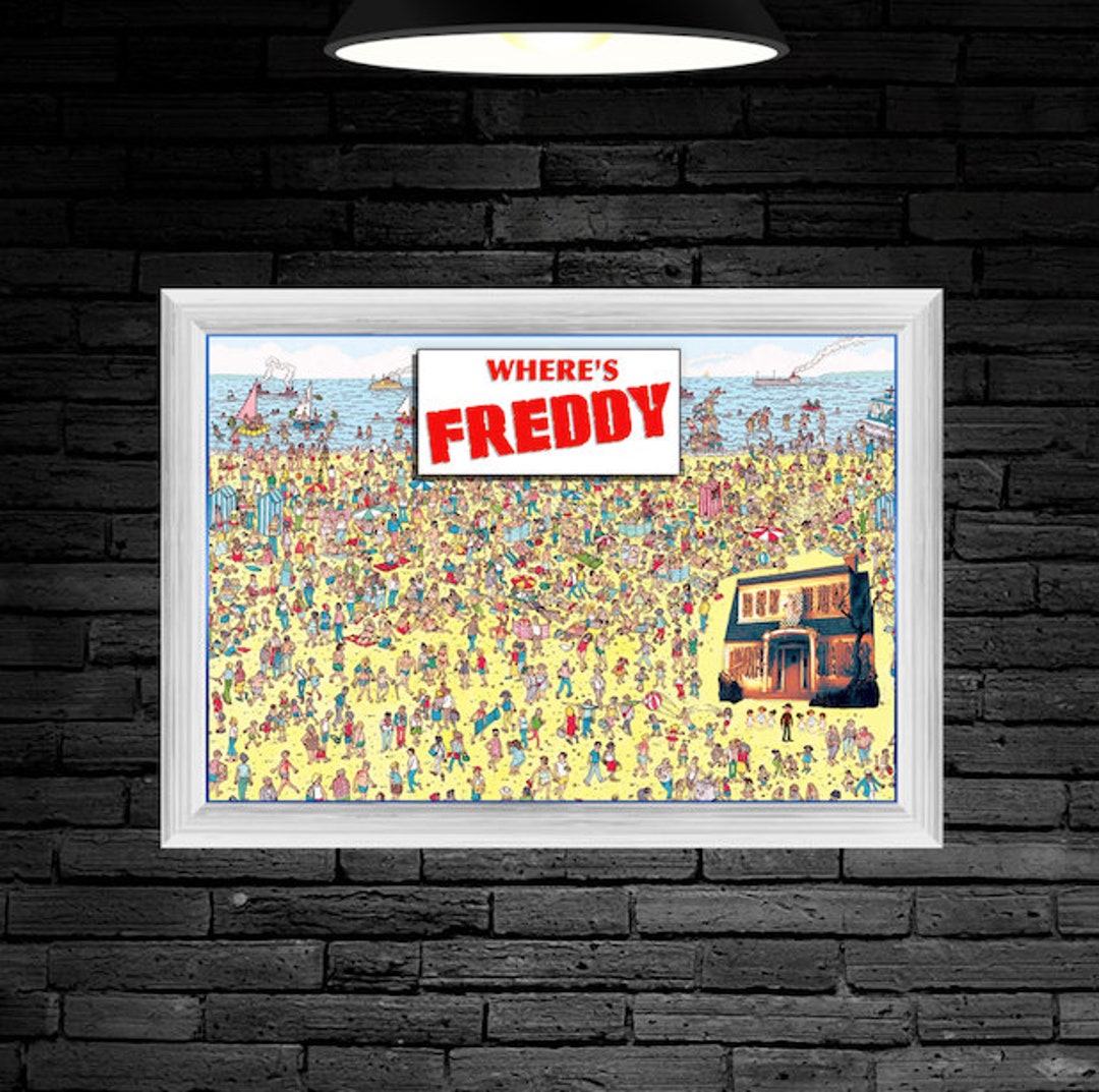 Where's Freddy Krueger fan Art A Nightmare on Elm Street - Etsy