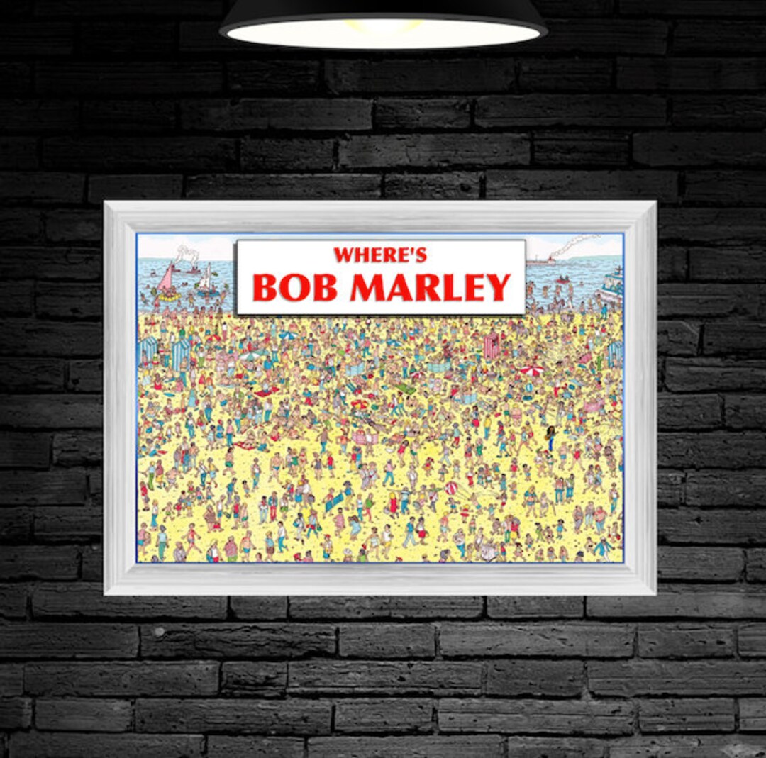 Where's Bob Marley fan Art - Etsy