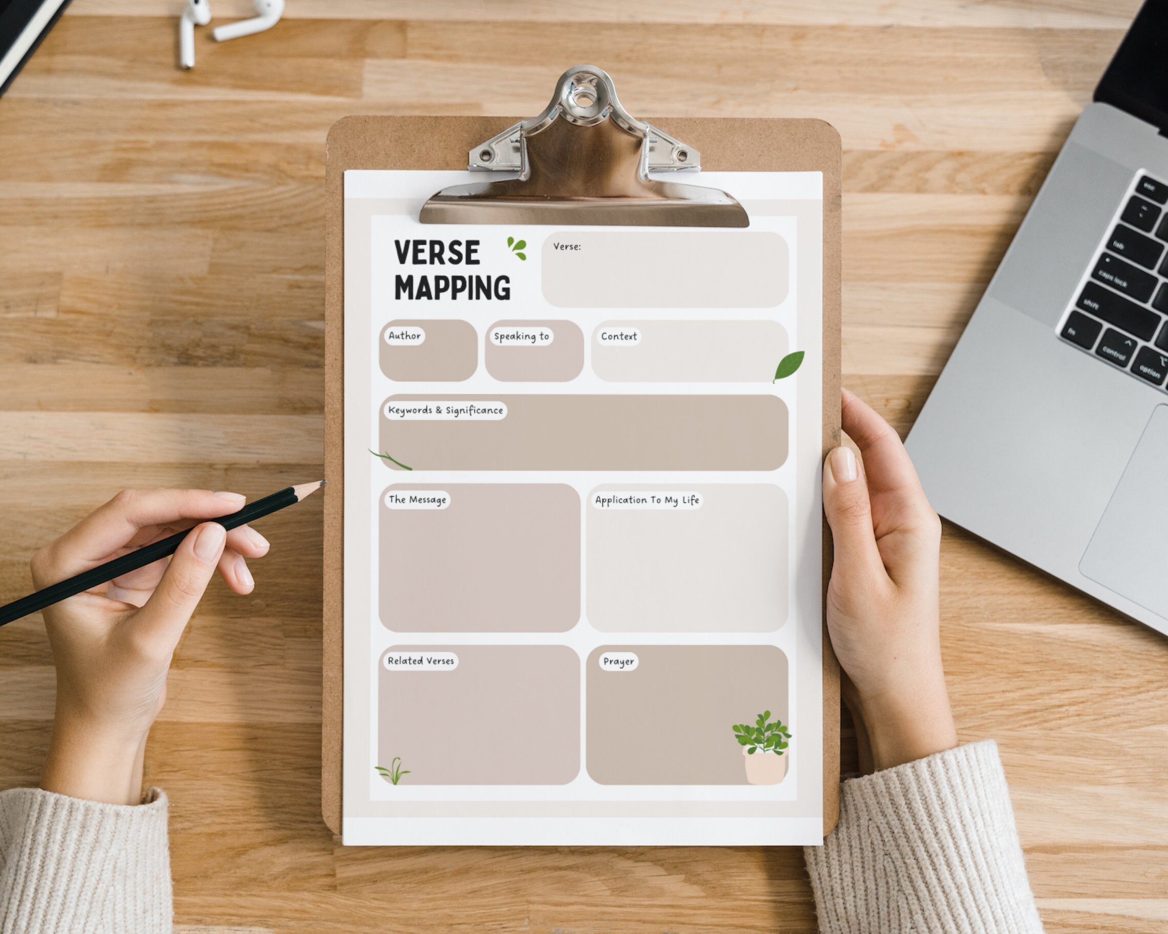 Bible Verse Mapping, Digital Bible Study Printable, Bible Study Tools ...