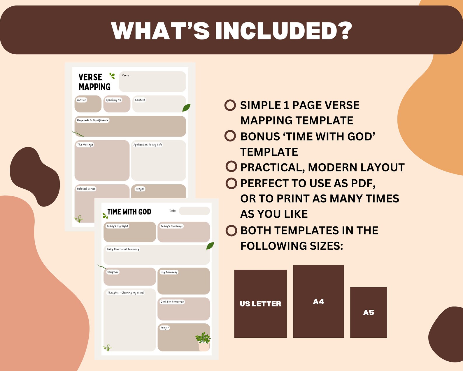 Bible Verse Mapping, Digital Bible Study Printable, Bible Study Tools ...