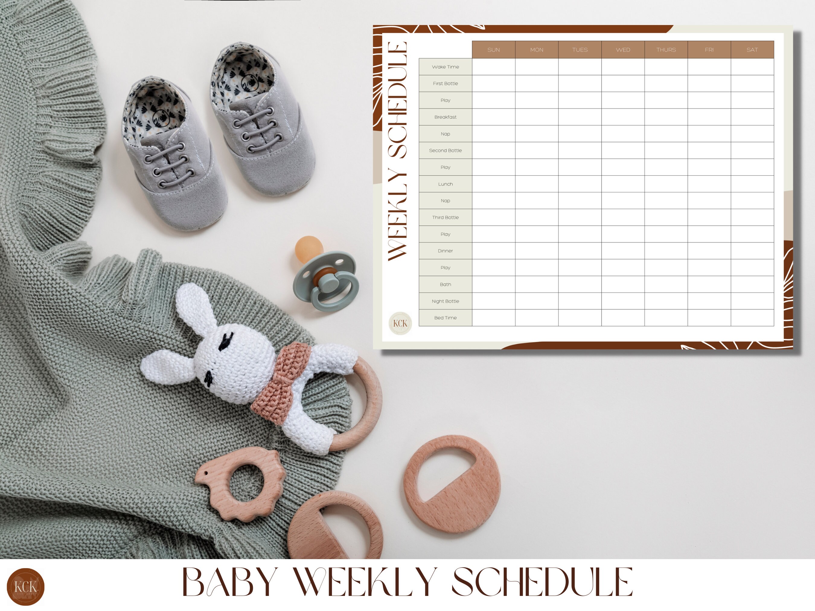 Weekly Schedule for Baby Infant Schedule Baby Schedule Baby Feeding ...