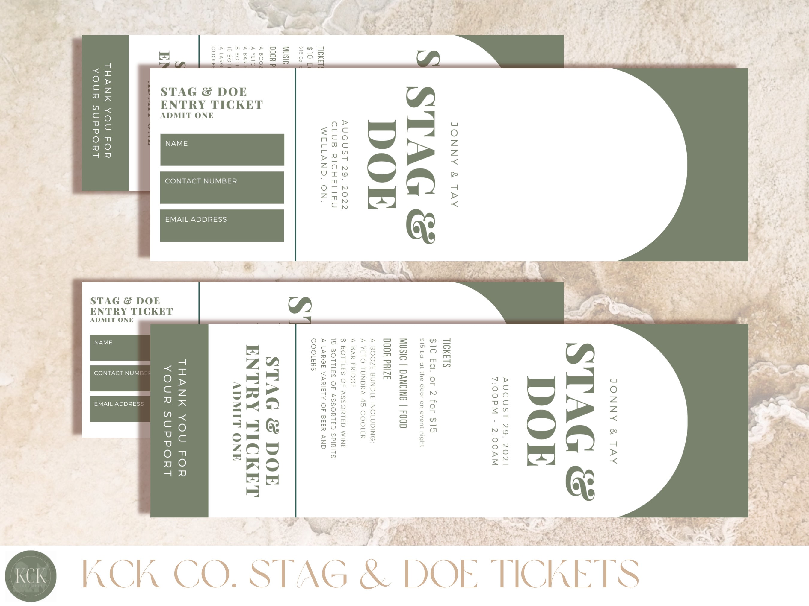 Stag Ticket Template - prntbl.concejomunicipaldechinu.gov.co