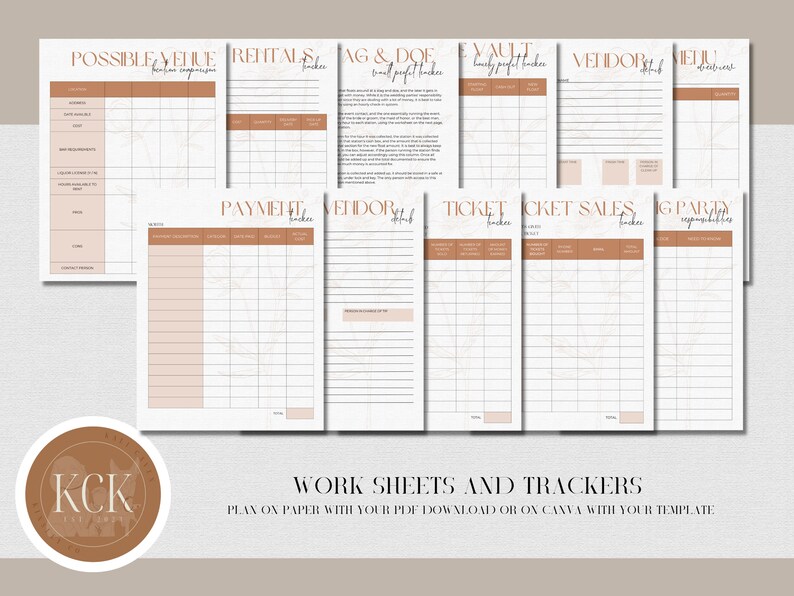 24 Page Stag & Doe Planner, Timeline, Checklist, Stag and Doe Planning ...