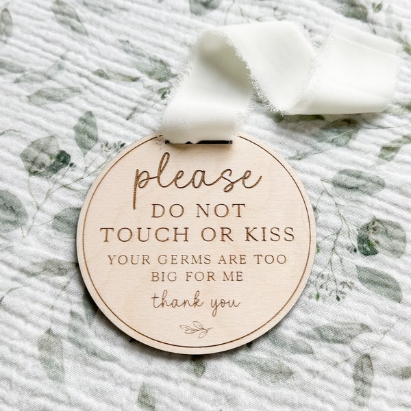 Dont Touch Baby Sign - Etsy
