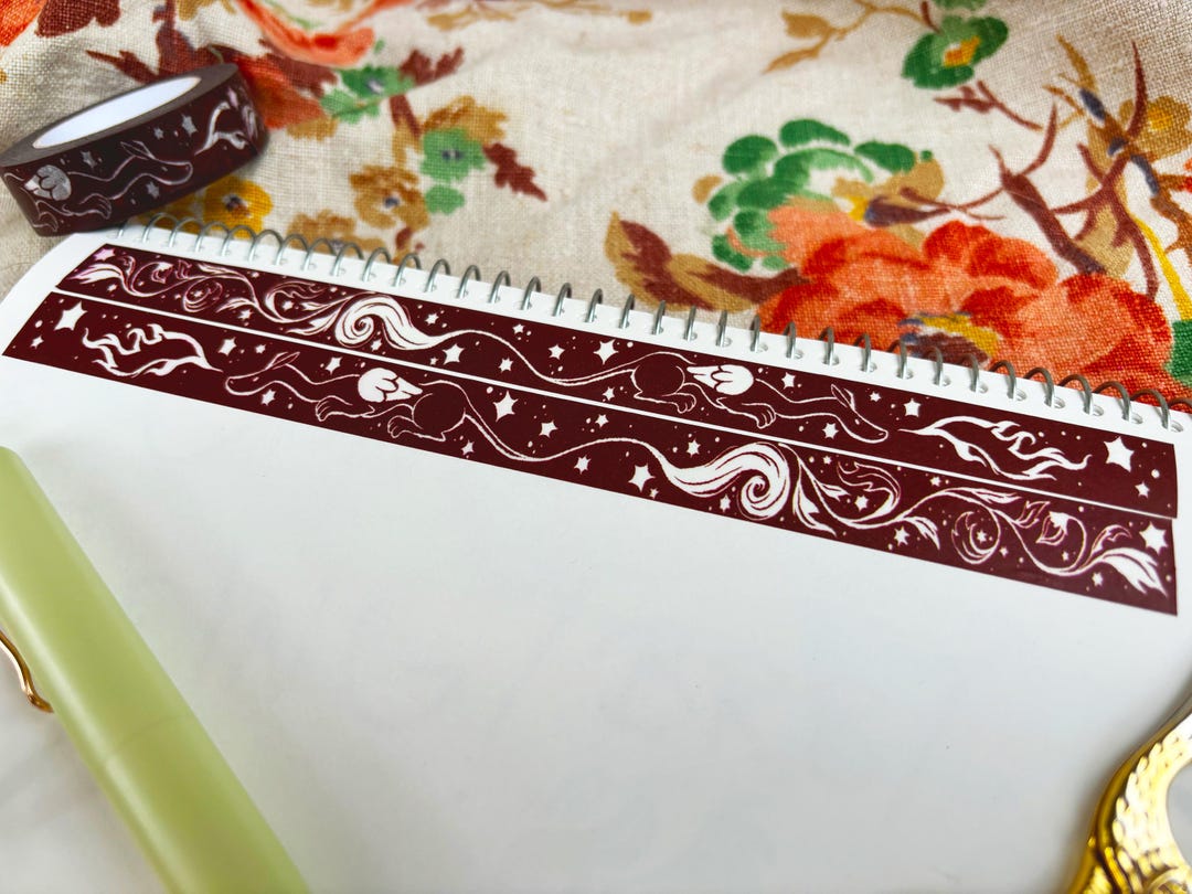Marginalia Dragon Washi Tape - Etsy
