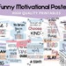 Funny Motivational Posters Classroom Behaviour Posters Classroom Decor ...