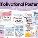Back to School Motivational Posters Classroom Decor Printable - Etsy