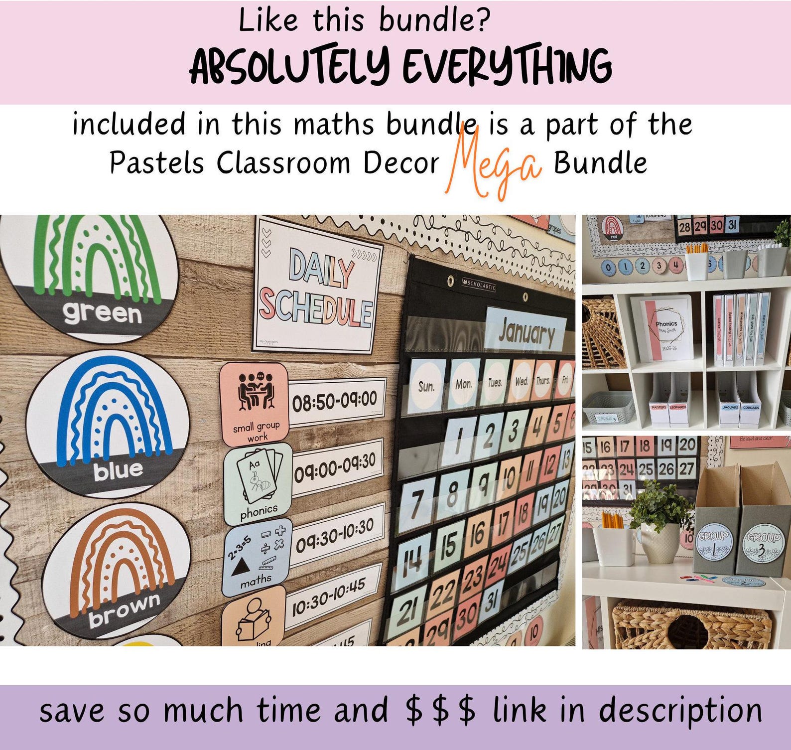 Maths Working Wall Maths Posters Maths Display Pack Classroom Display ...