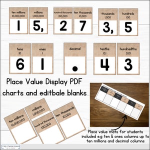 Hessian Maths Working Wall Maths Display Pack L Instant Download ...