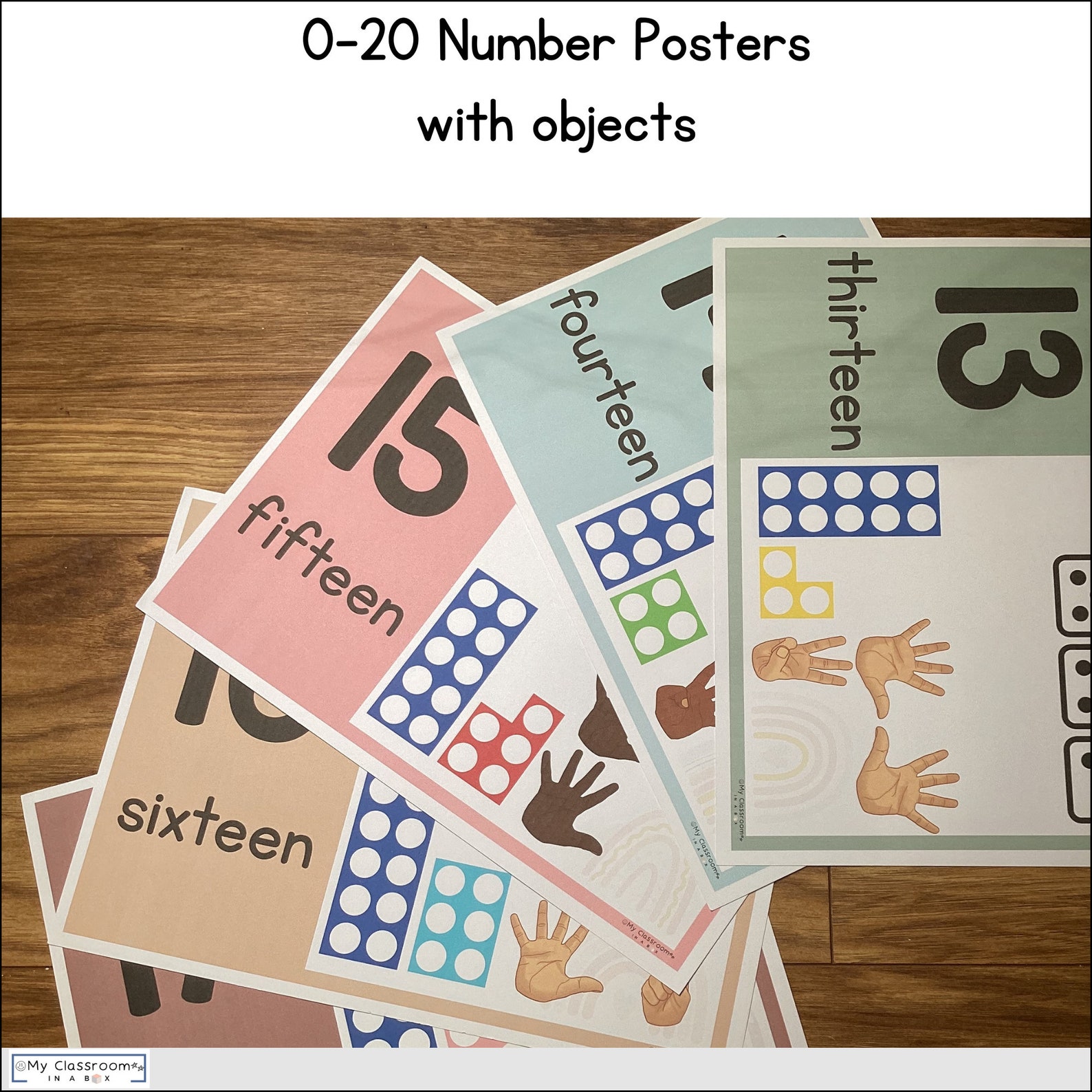 Rainbow Boho Maths Posters Maths Working Wall Maths Display Pack L ...