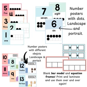 Maths Posters Maths Working Wall Maths Display Pack L Instant Download ...