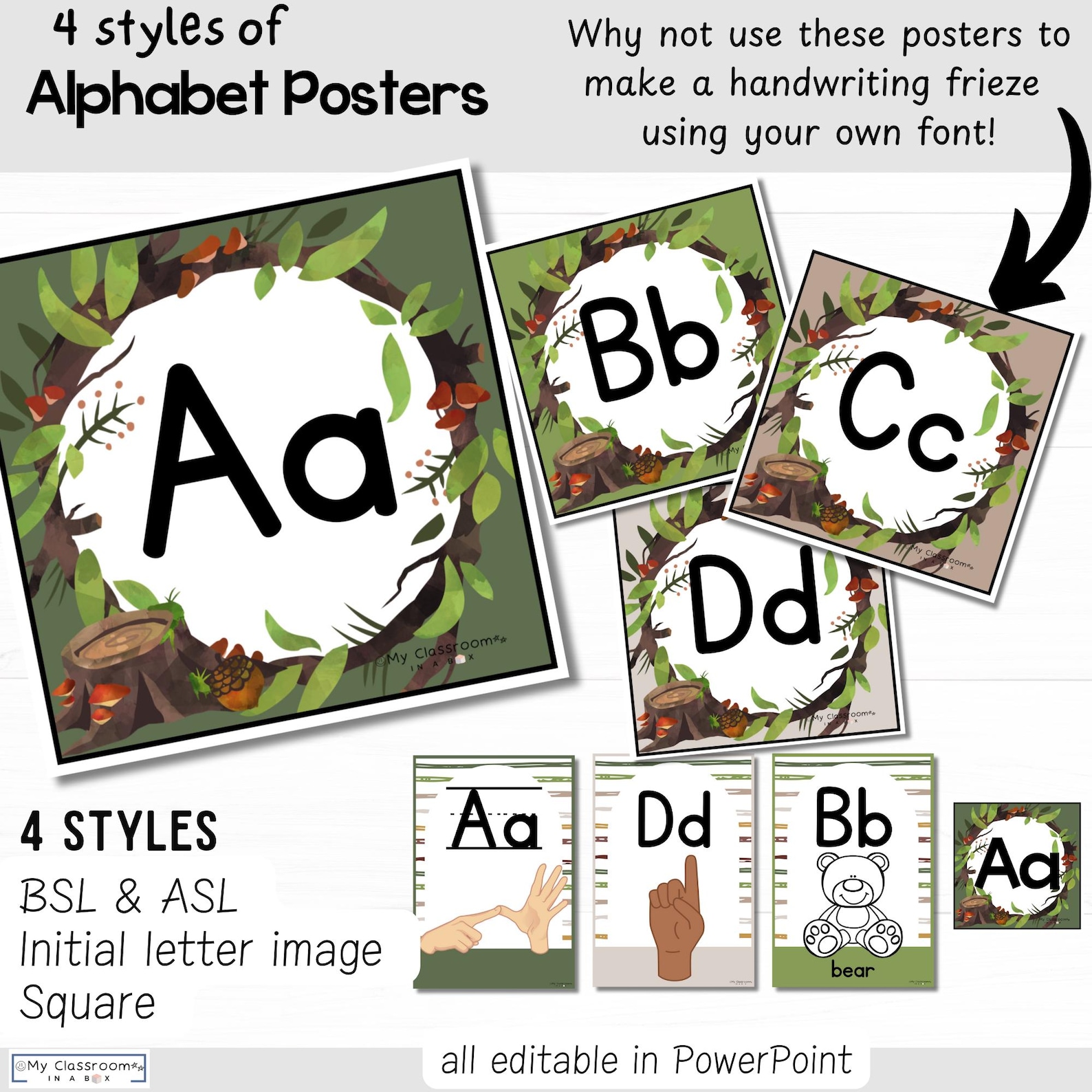 Woodland Classroom Decor MEGA Bundle Nature Theme Classroom - Etsy