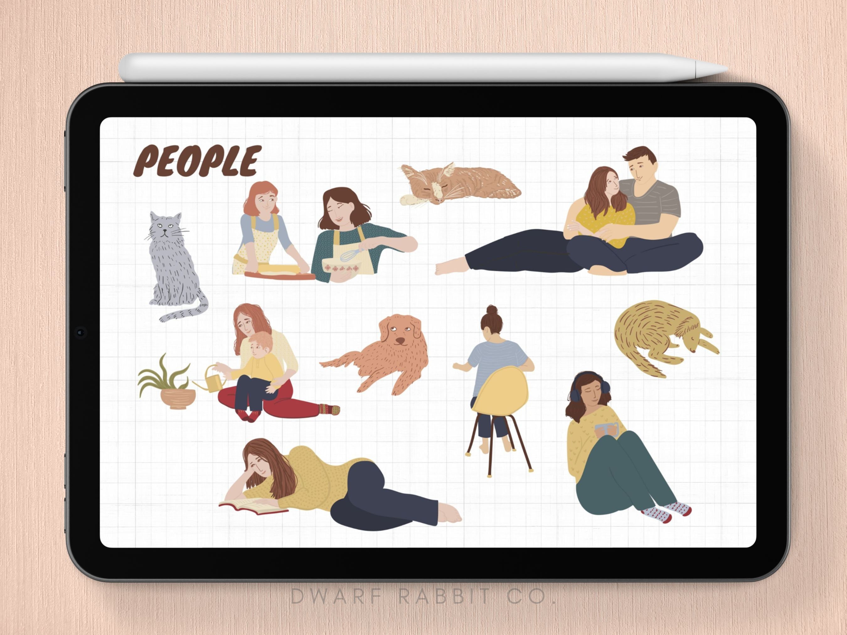 100 Elements Digital Stickers Goodnotes Stickers - Etsy