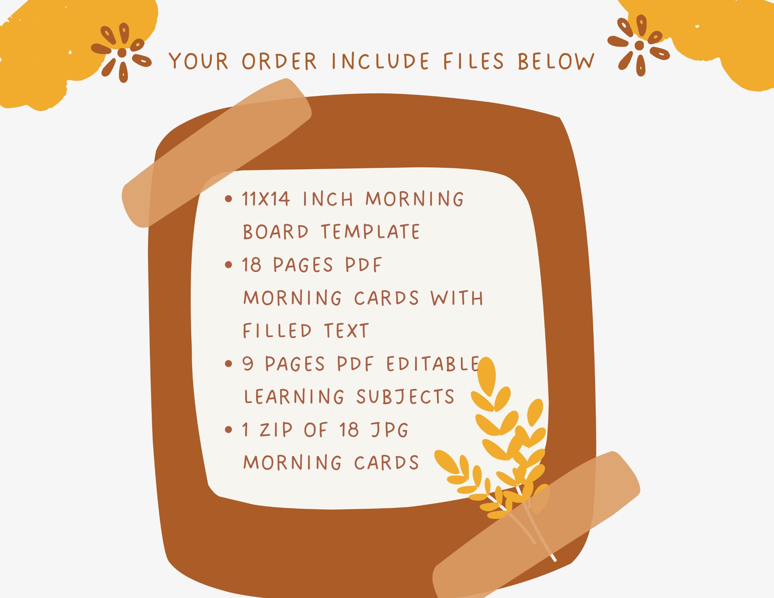 Kids Morning Board Toddler Routine Chart Kids Daily Schedule ...