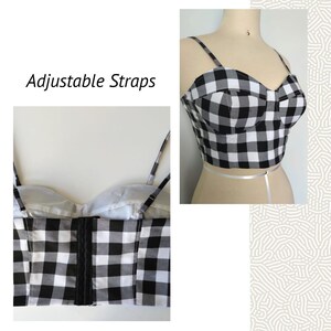 Top Bustier Sewing Pattern | Sizes XS to 2XL | Instant Download | Easy ...