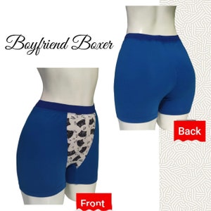Women's Boxer Shorts Sewing Pattern Size XS to 4XL Instant Download ...