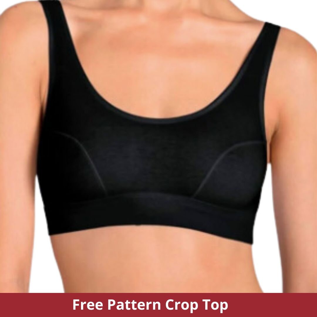 Sports Bra Sewing Pattern Sizes Xs To 3xl Instant Download Easy Digital 0833