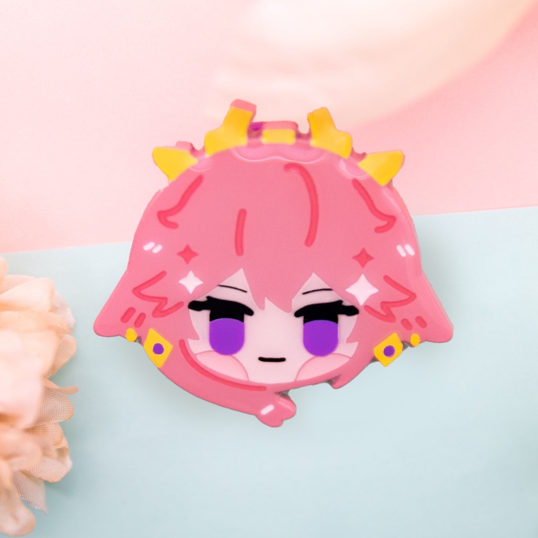 Yae Mika Enamel Pin - Etsy