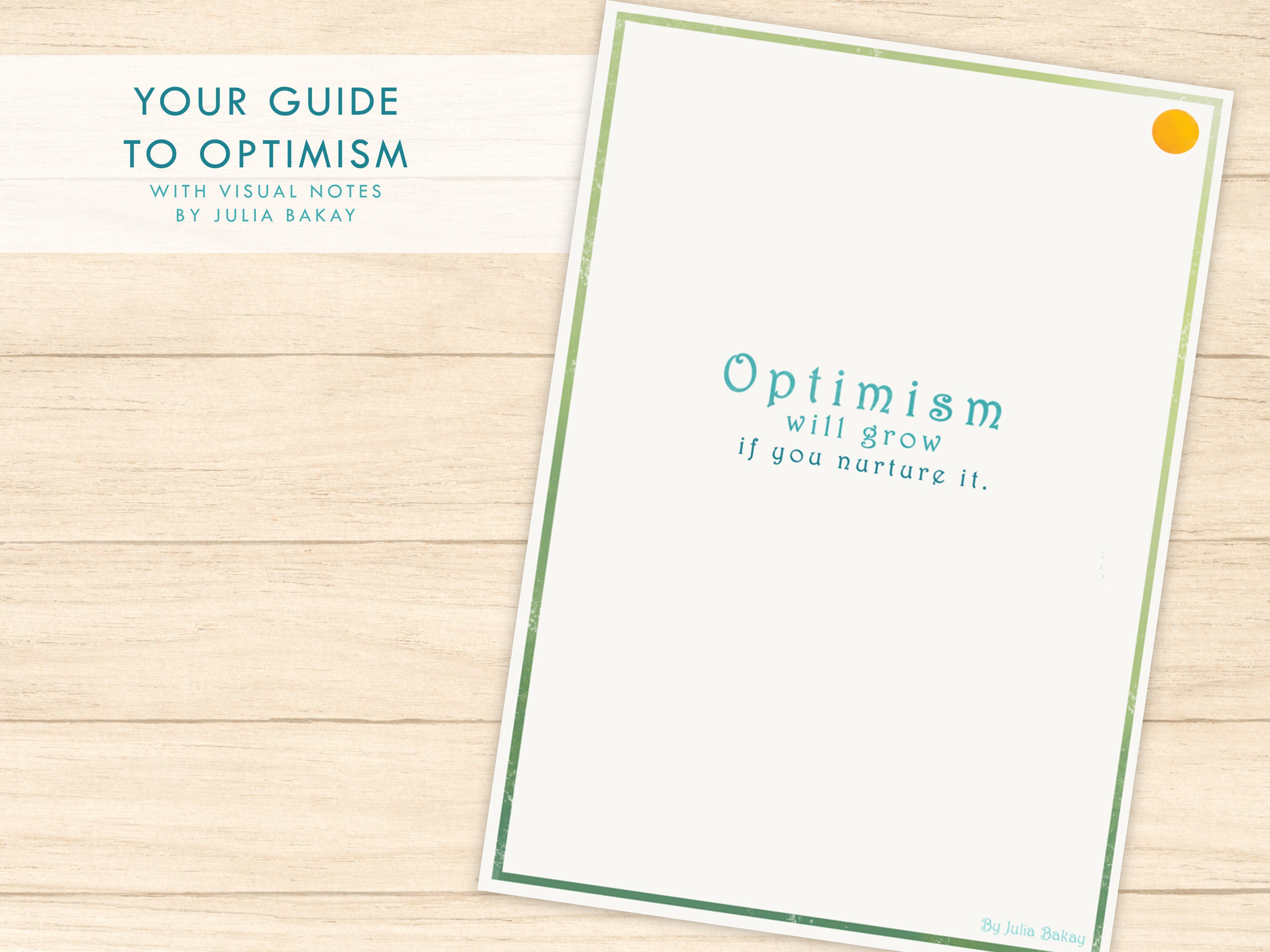 Printable Self Care Journal: Optimism Journal 100 Days PDF Booklet ...