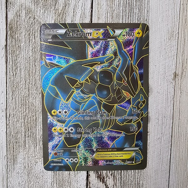 Zekrom Card - Etsy