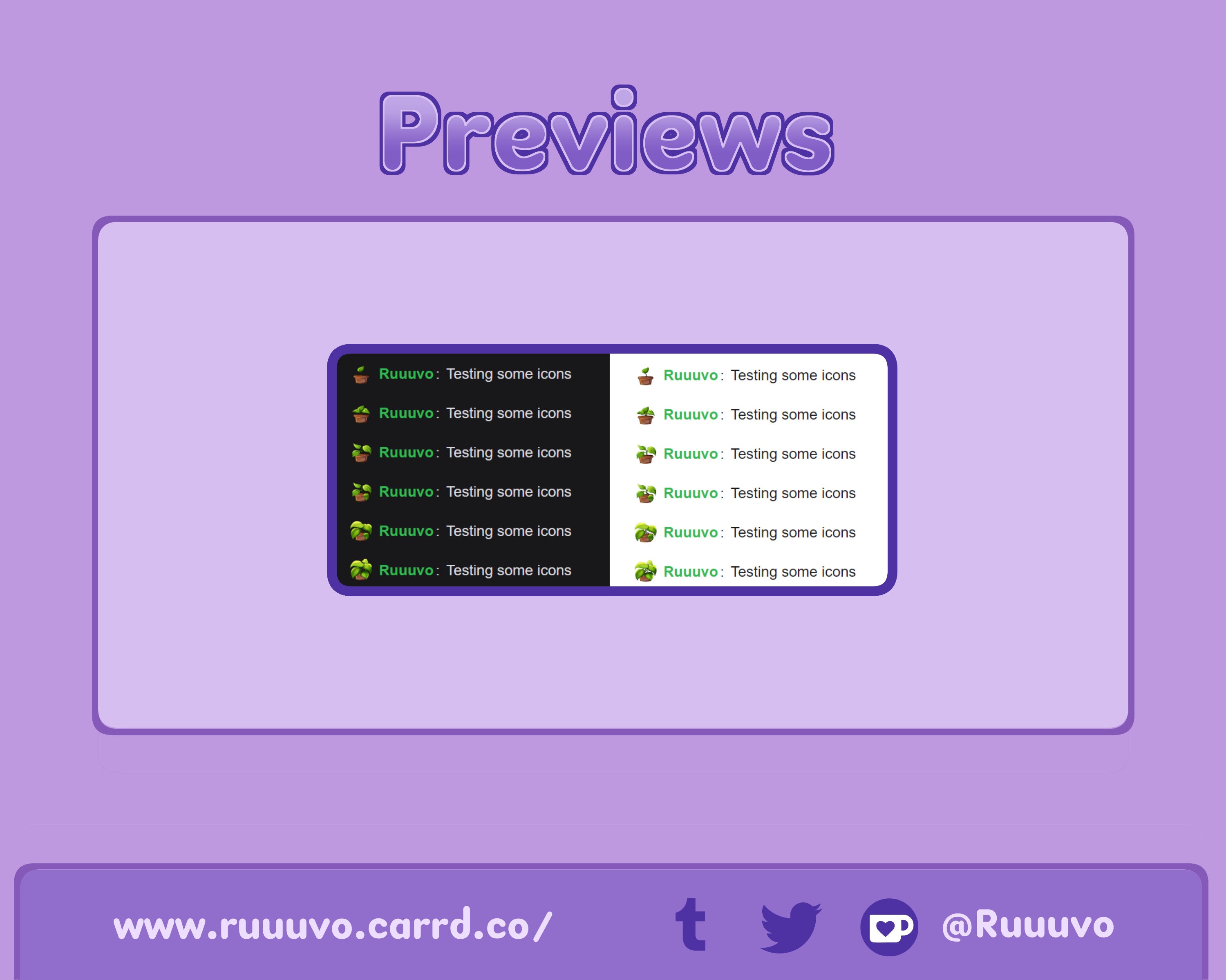 House Plant Pothos Twitch Badges/cute Potted Plant Badge Set/ Sub Bit ...