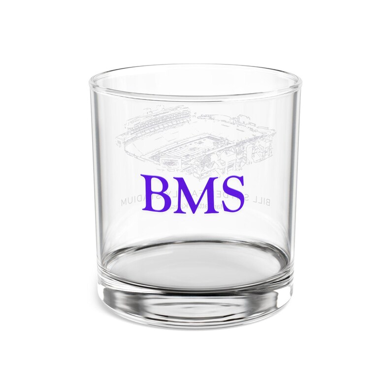 Kansas State Rocks Glass, 10oz KSU Cocktail, Monogram Custom K-state ...