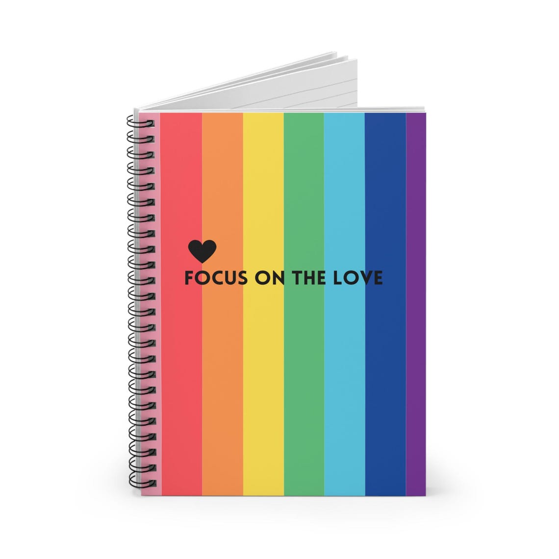 PRIDE Spiral Notebook, Ruled Line Journal - Etsy