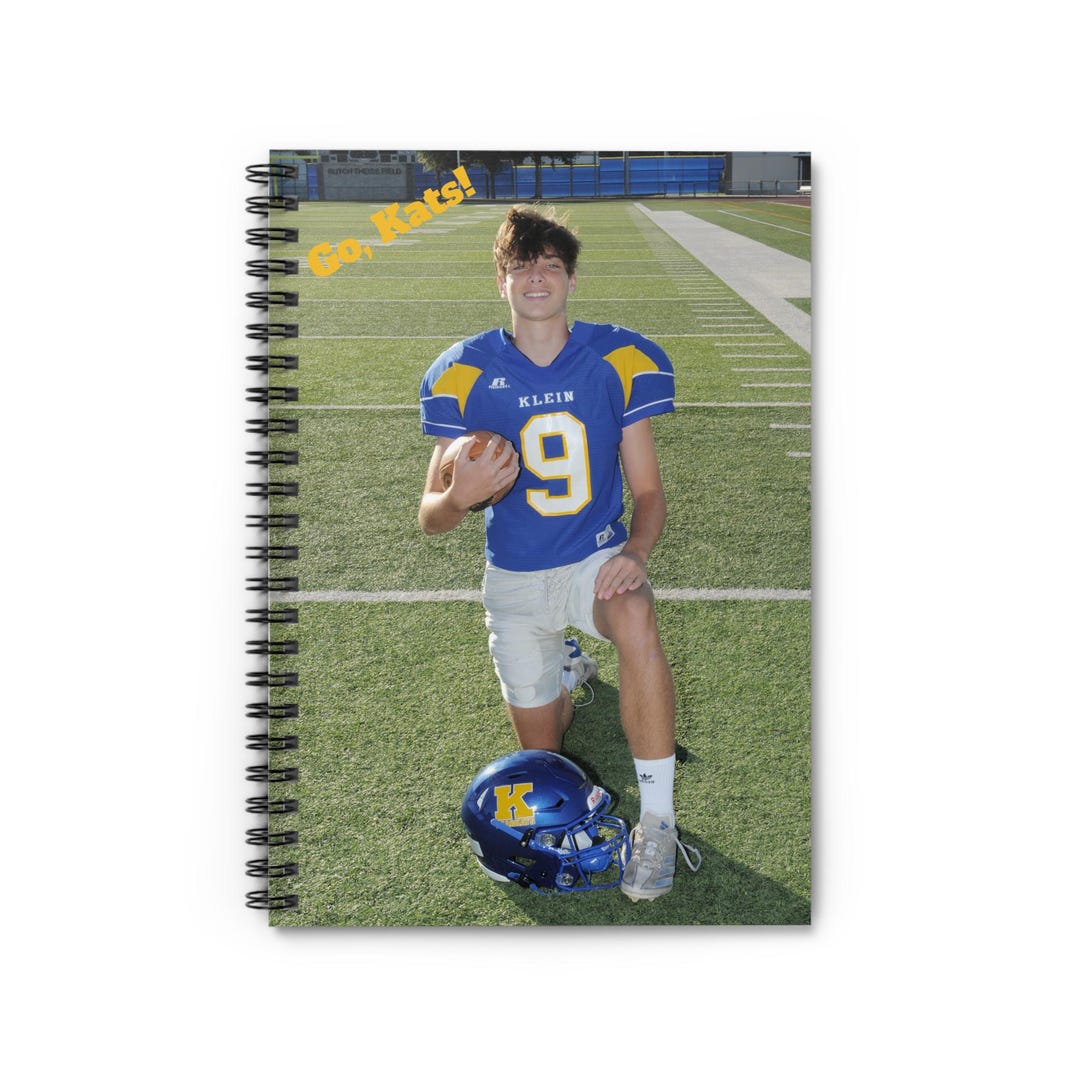 Personalized Sports Journal, Custom Student Journal, Custom Sports ...