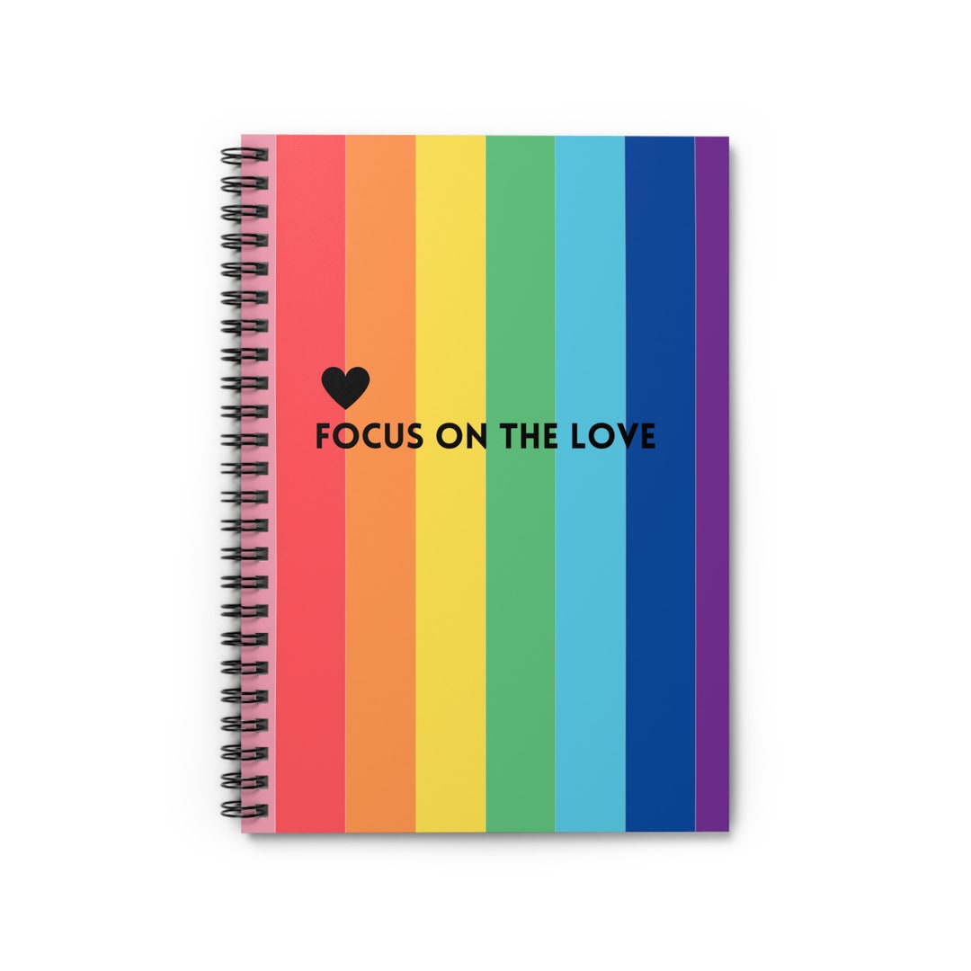 PRIDE Spiral Notebook, Ruled Line Journal - Etsy