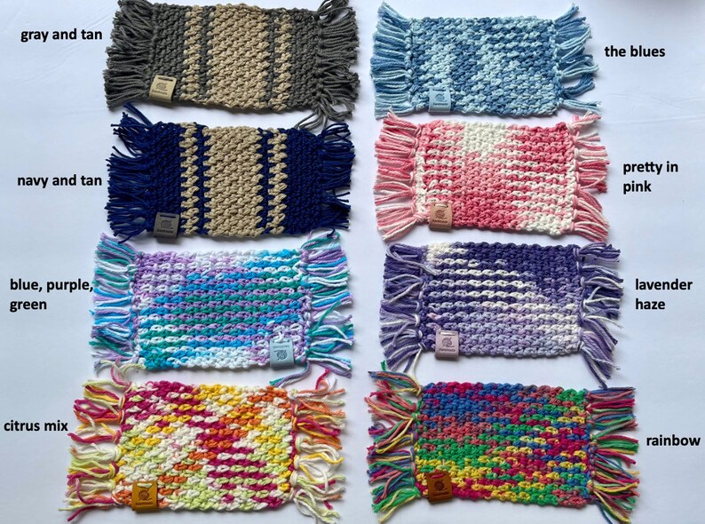 Handmade Mug Rugs - Etsy