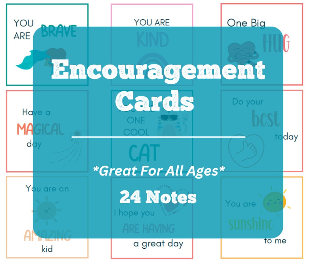 Encouragement Notes Great for All Ages, Kids, Teens, Adults, Lunchbox ...