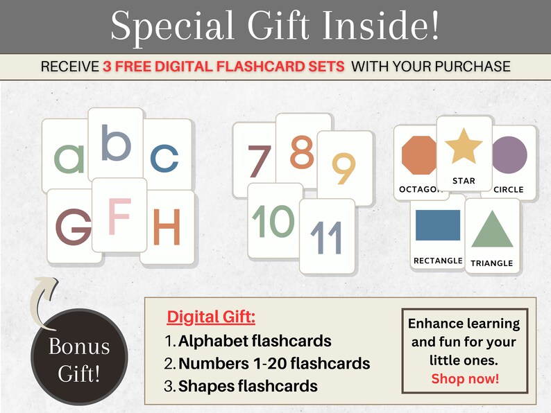 Montessori Classroom Printable Posters:educational Set of 3-abcs ...