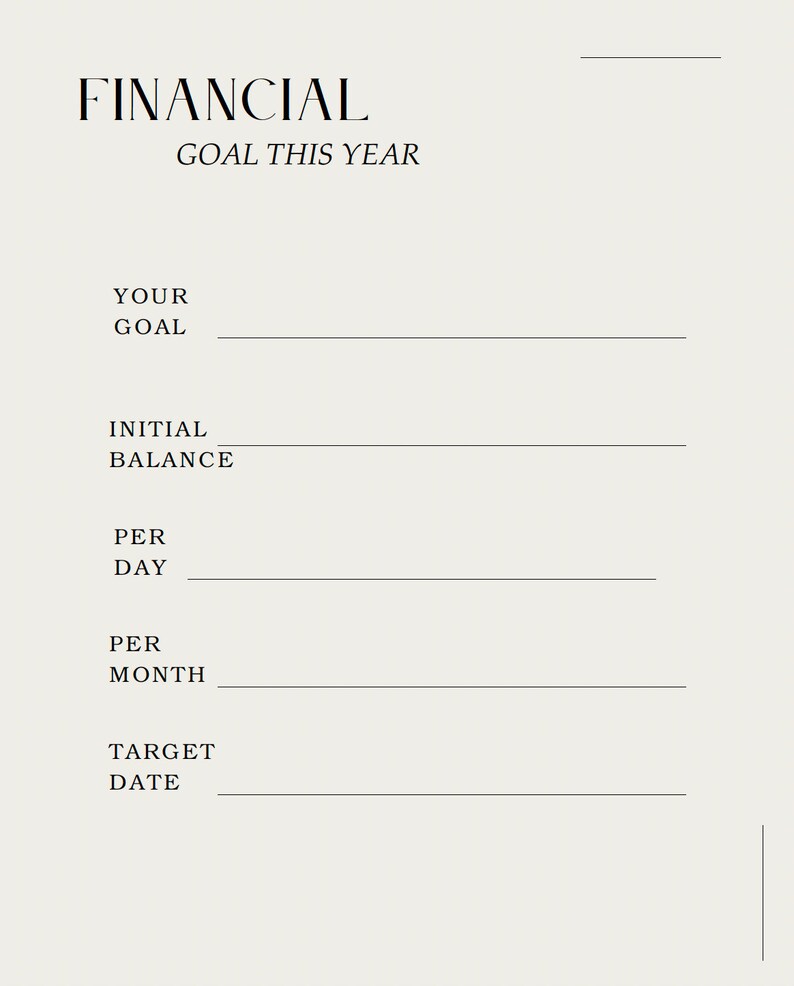 New Years Planner 2024 Goals Planner Notes Monthly Plans Editable