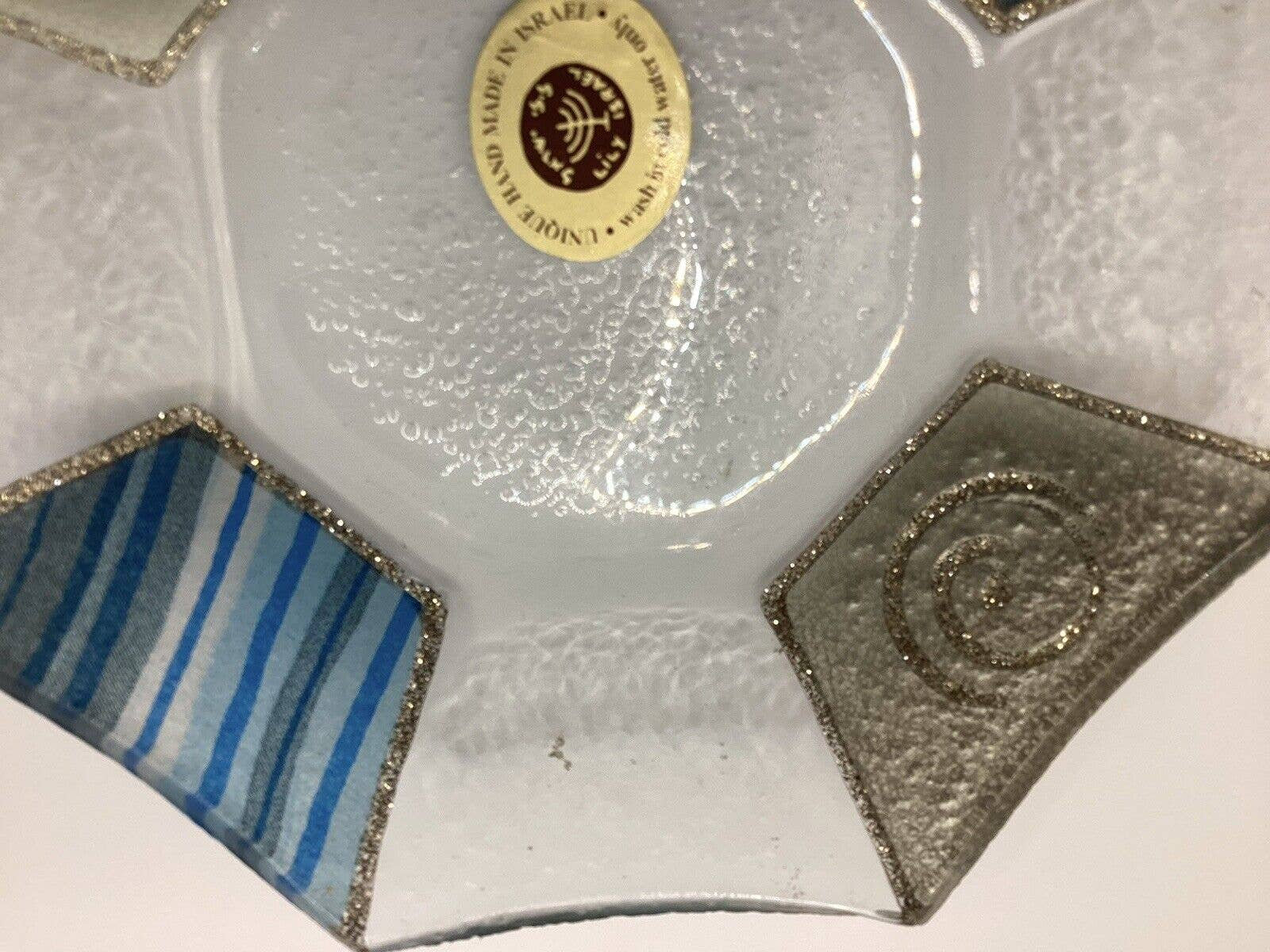 Unique Handmade in Israel Glass Dish by Lily Art - Etsy